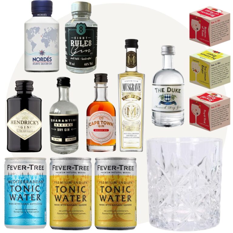 Ginybox,Gin Tasting , Gin Abo,Gin Geschenkset,Gin Botanical